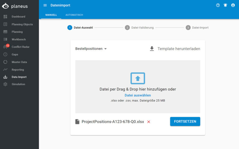 Schnittstellen - planeus | Software für digitale Produktionsplanung und ...